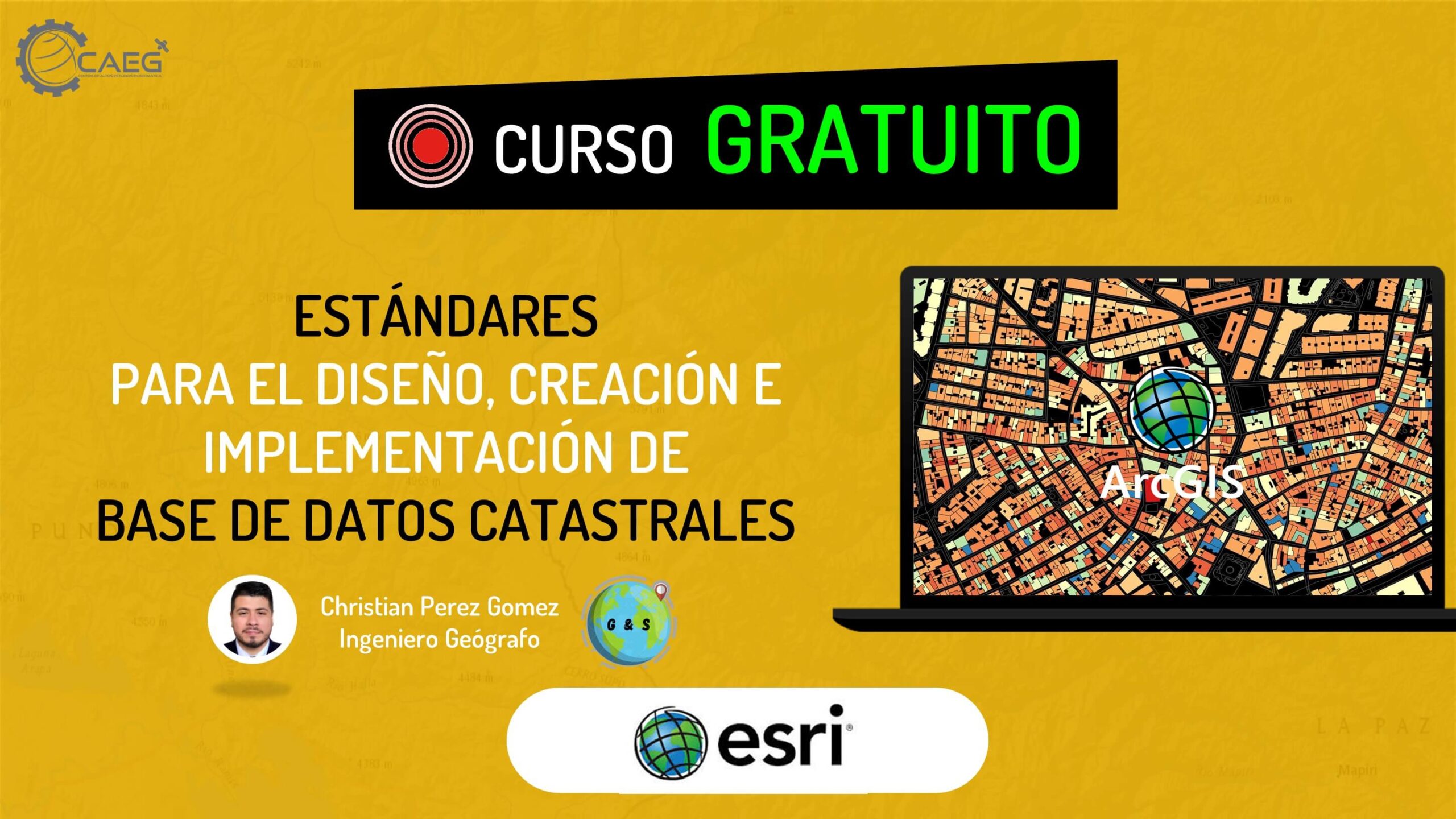 🌎 Curso !GRATUITO! ArcGIS Aplicado al Catastro (Intermedio) | CAEG