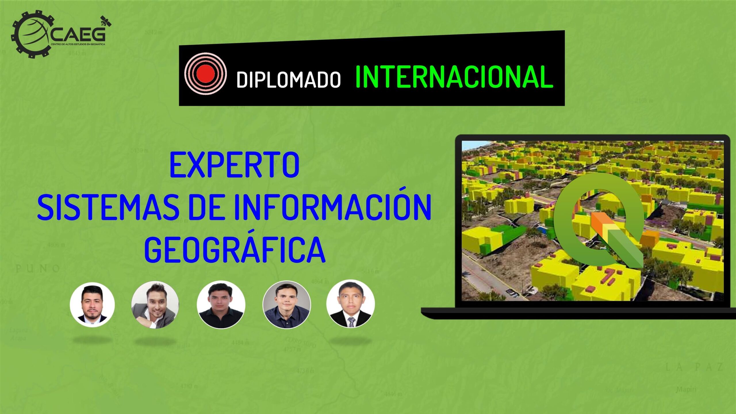 🌎 Curso: Diplomado en Sistemas de Información Geográfica | CAEG